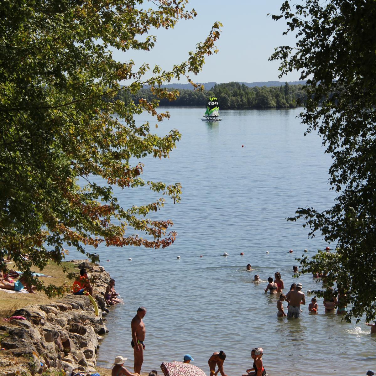 Les plages de Léry-Poses | Office de Tourisme Seine-Eure
