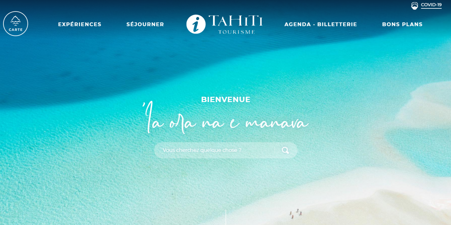 Nouveau site de l’Office du Tourisme de Tahiti Et Ses Îles – Tahiti ...