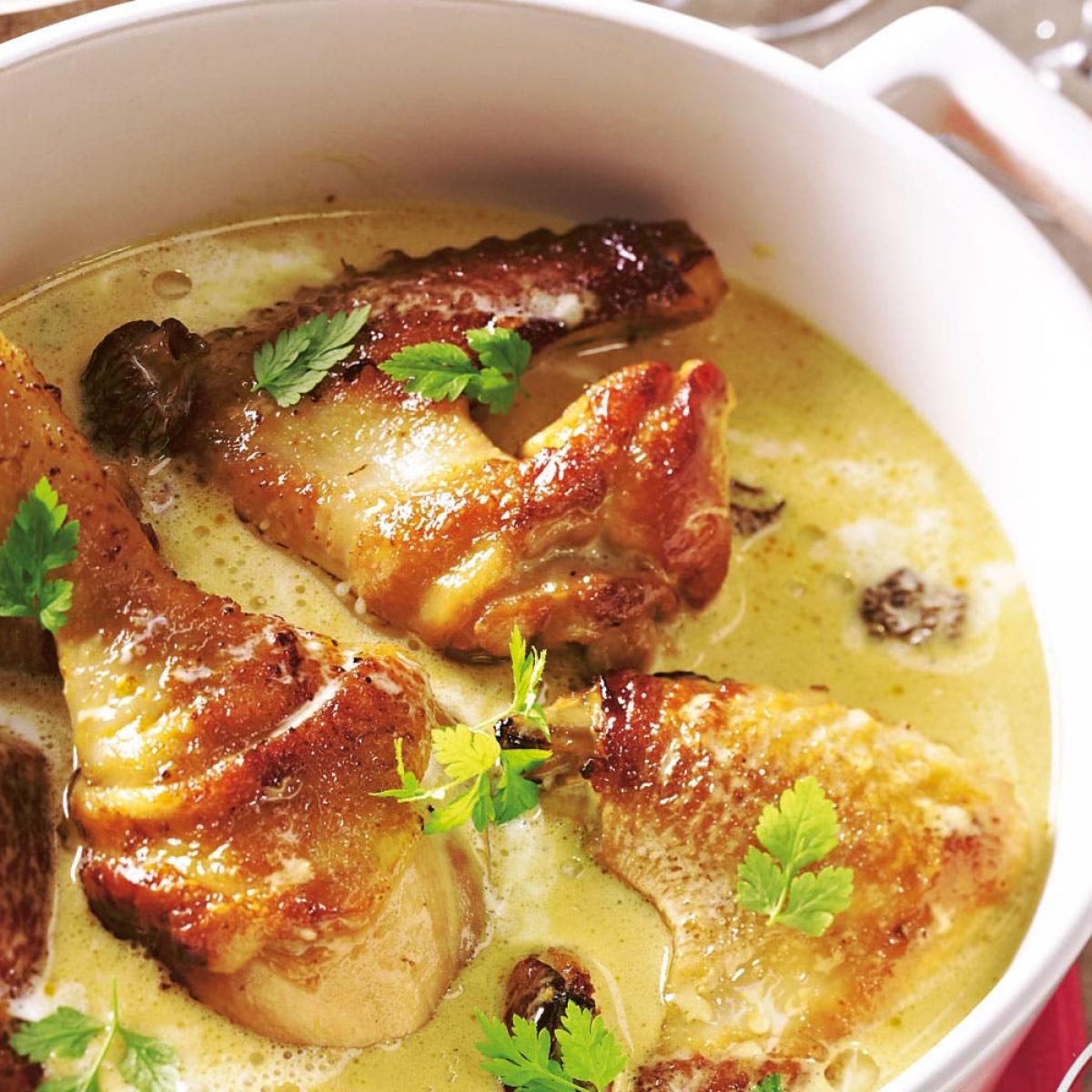 Chapon au vin jaune | Manger Local à Paris Saclay