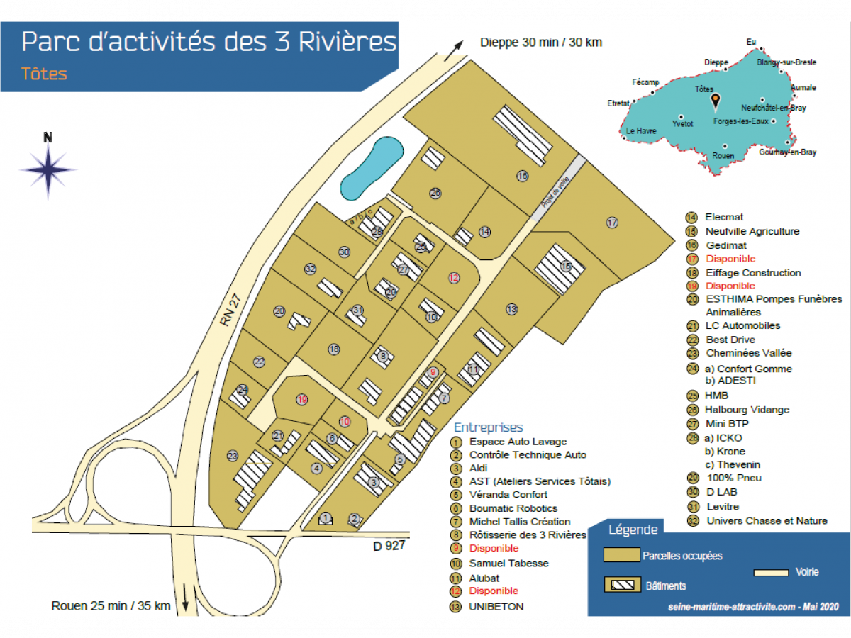 Zone d’Activités de Tôtes | Terroir de Caux