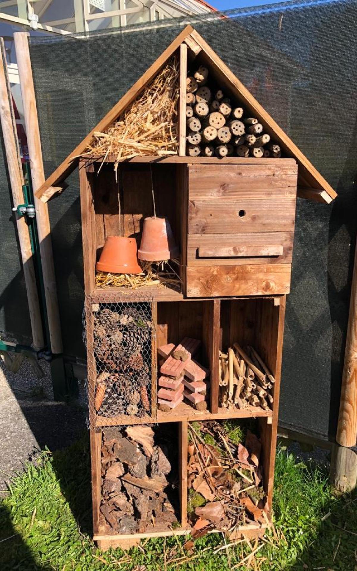 Construction d’un hôtel à insectes | Terroir de Caux