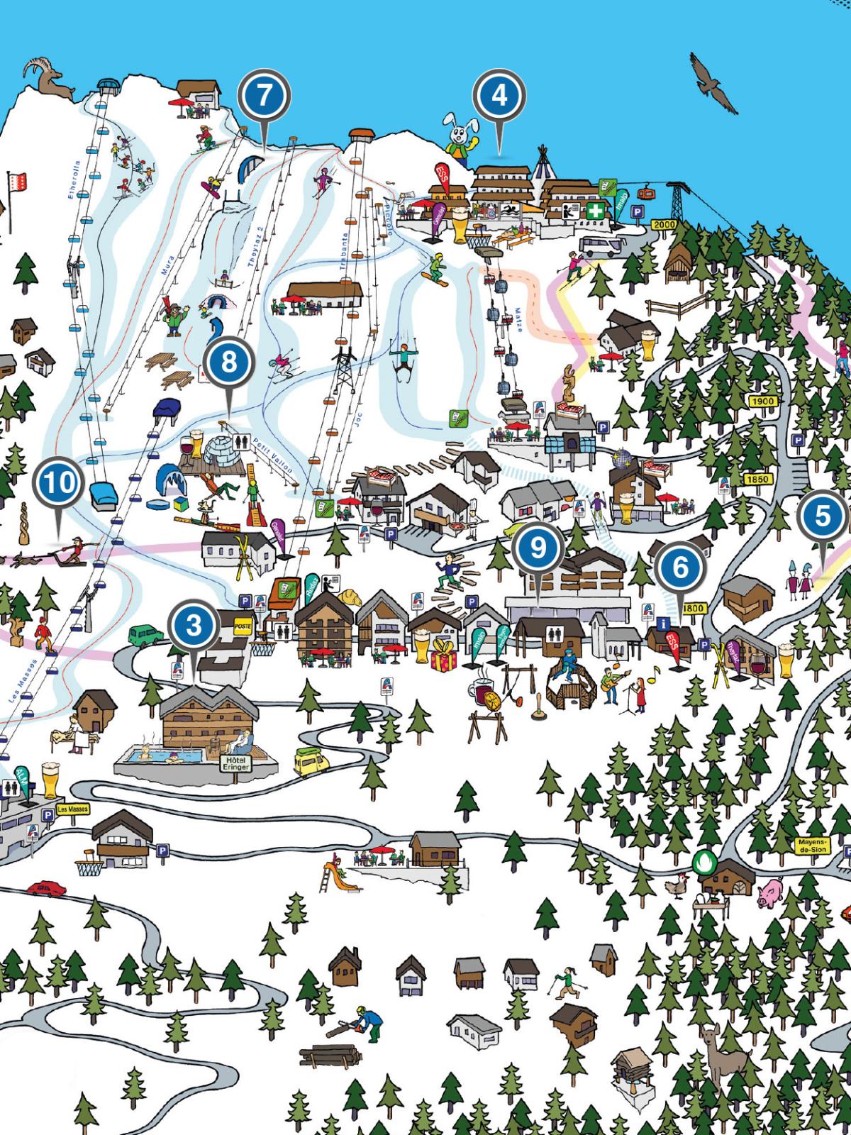 Thyon-Hérémence-hiver | Thyon Région