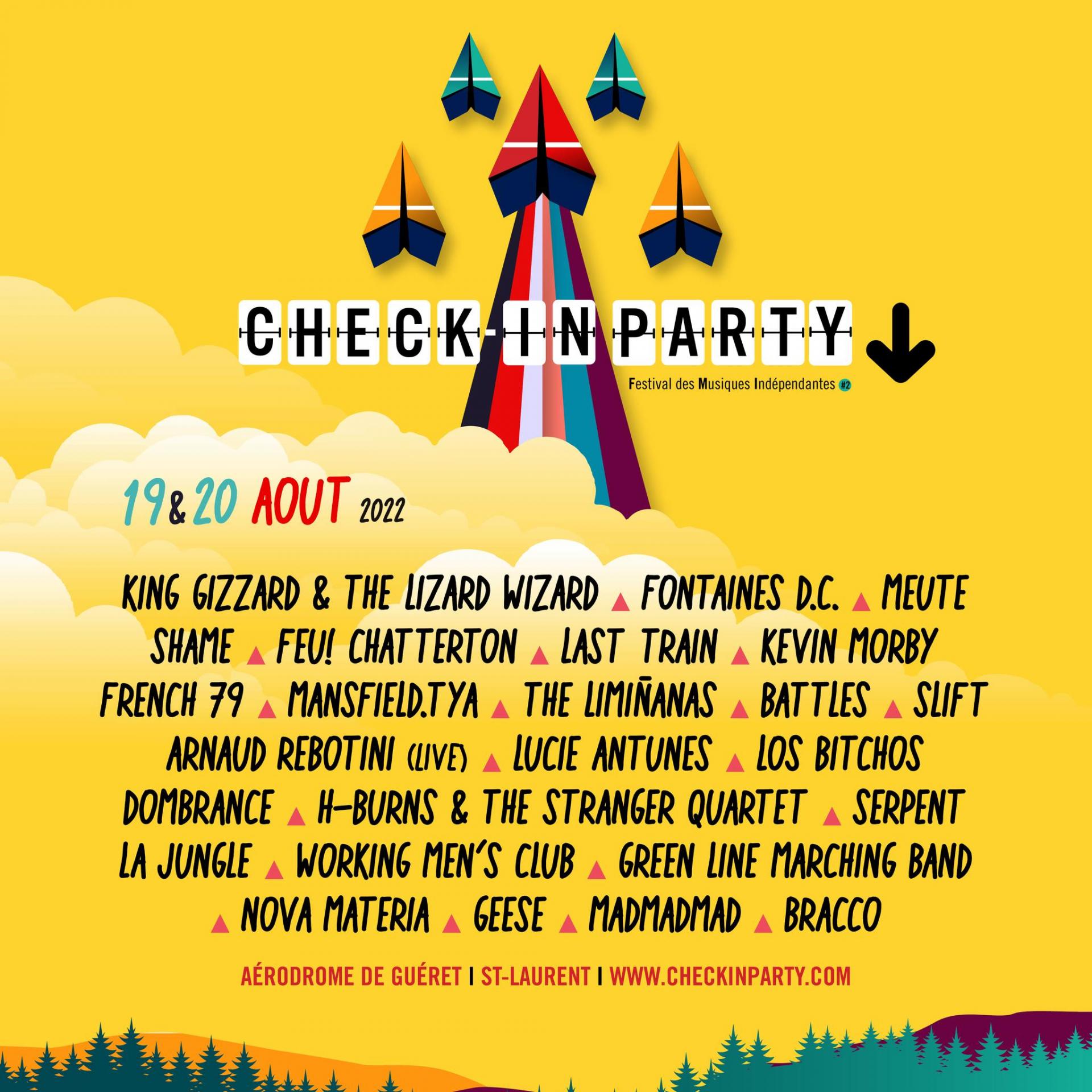 Festival Check-In Party | Tourisme Creuse Limousin
