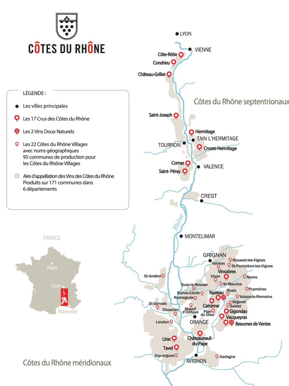 Appellation Côtes du Rhône Villages Séguret | Vaison Ventoux Provence