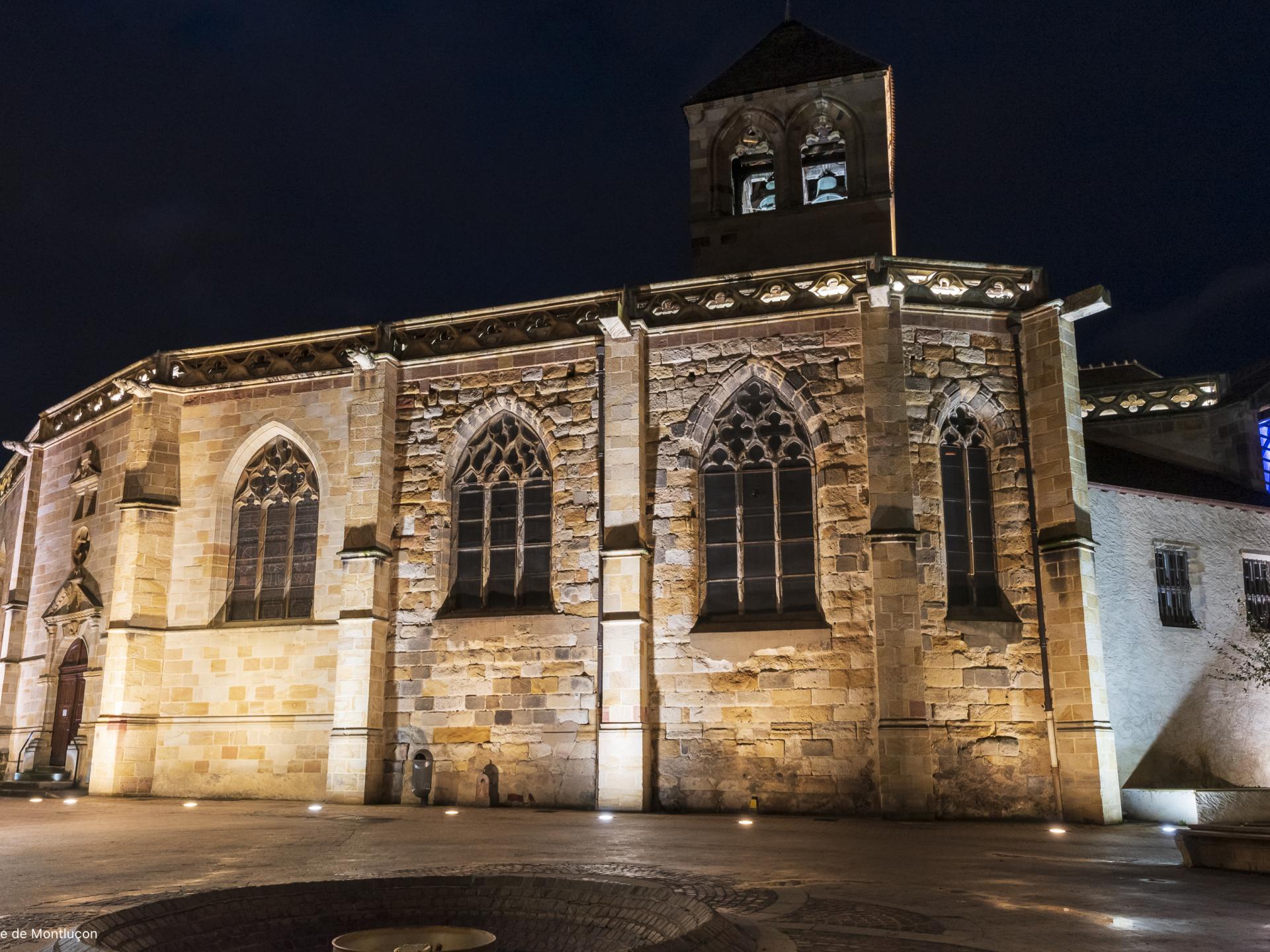 Parcours lumière en cité médiévale de Montluçon | Montluçon Tourisme