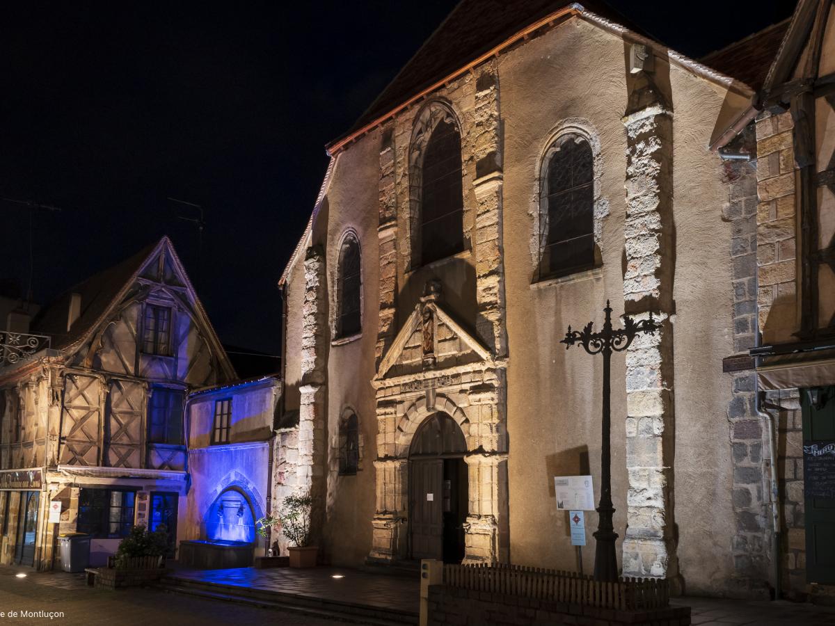 Parcours lumière en cité médiévale de Montluçon | Montluçon Tourisme
