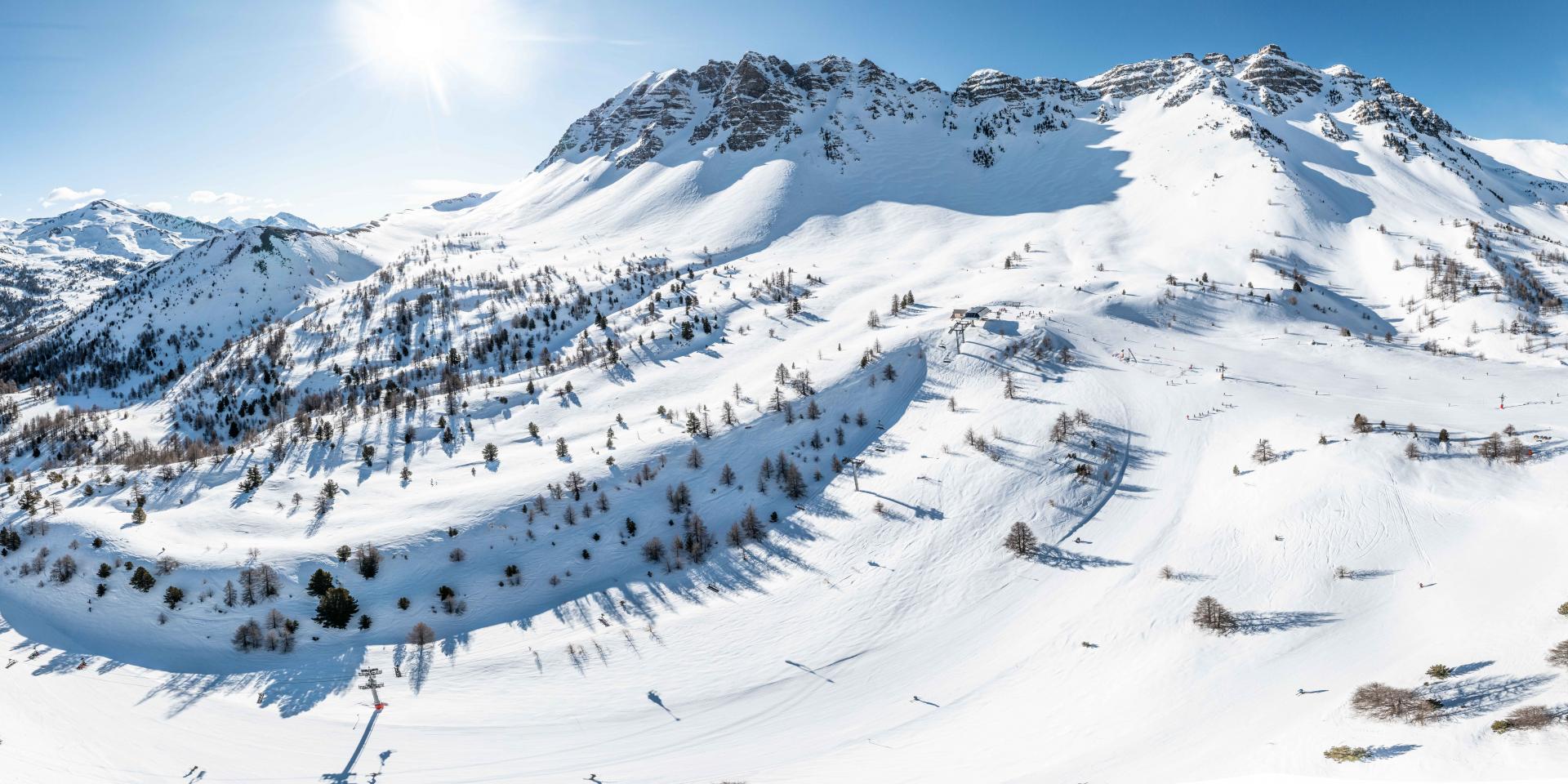 The ski area | Vars: Hautes-Alpes ski resort