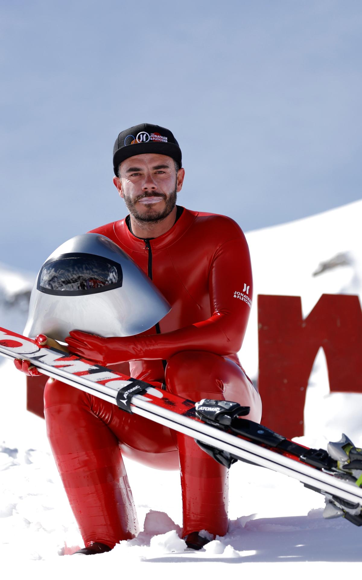 Simon Billy : recordman du monde de ski de vitesse, 255.5 km/h | Vars ...