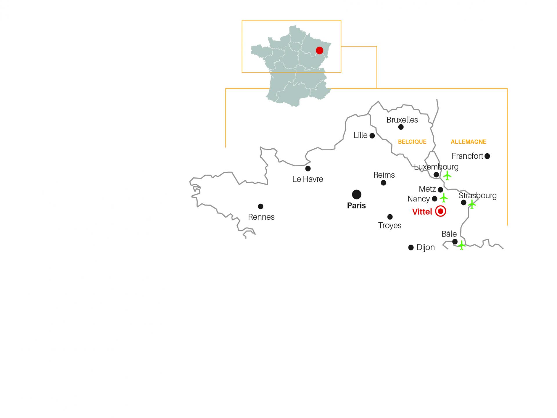 Comment venir à Vittel ? | Destination Vittel